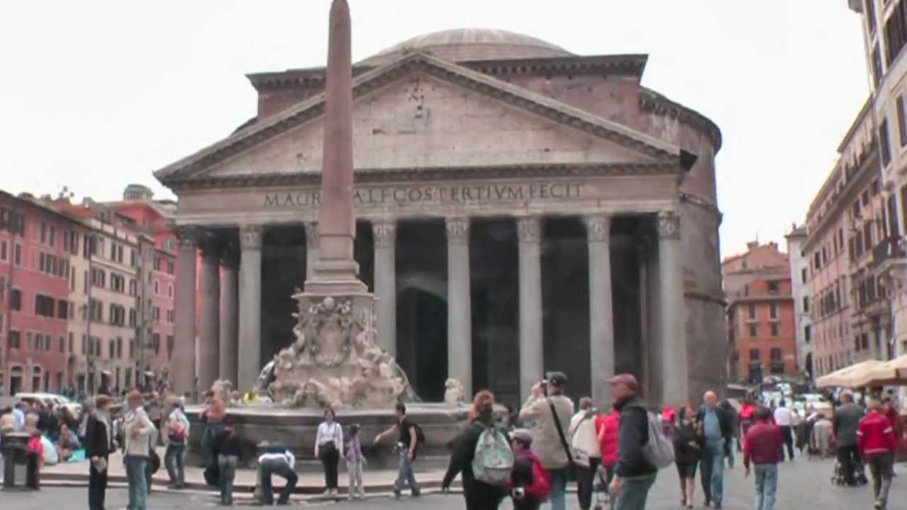 PANTHEON IN ROME 126 AD - YouTube