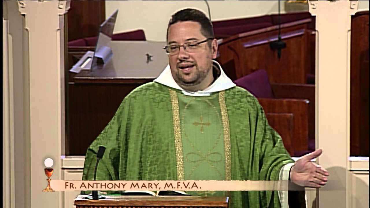 Daily Catholic Mass - 2015-07-09 - Fr. Anthony Mary - YouTube