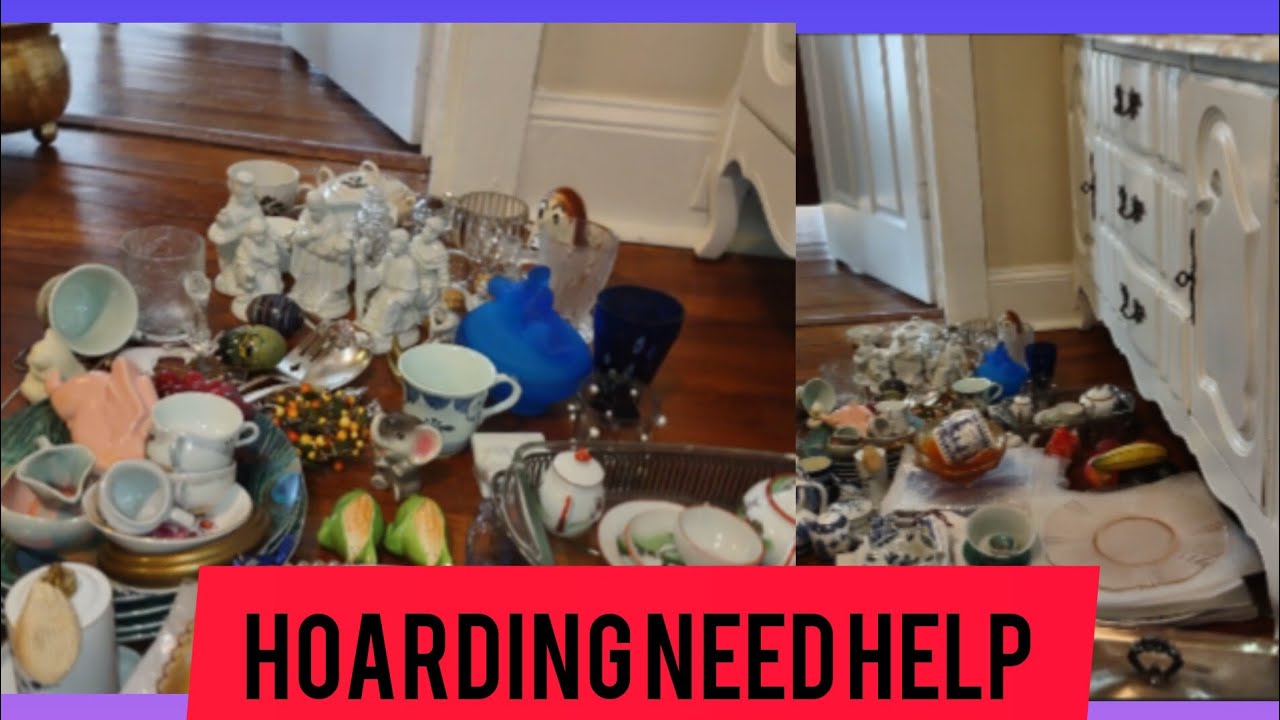 HOARDING ISSUES/PACK RAT/DECLUTTERING& ORGANIZING STAGING - YouTube