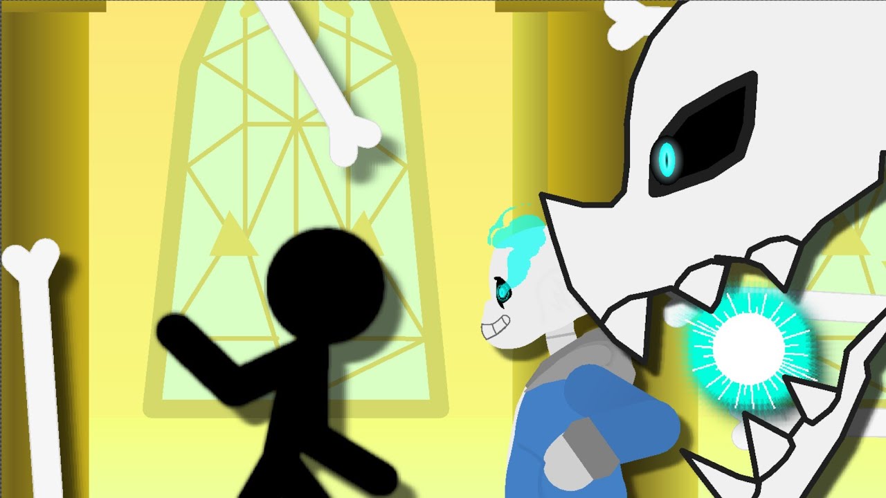 sans va stickman pt1 - YouTube