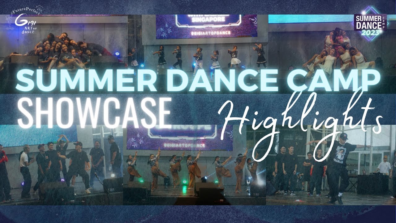 SHOWCASE DAY HIGLIGHTS!! | Summer Dance Camp 2023 | Gigi Art of Dance - YouTube