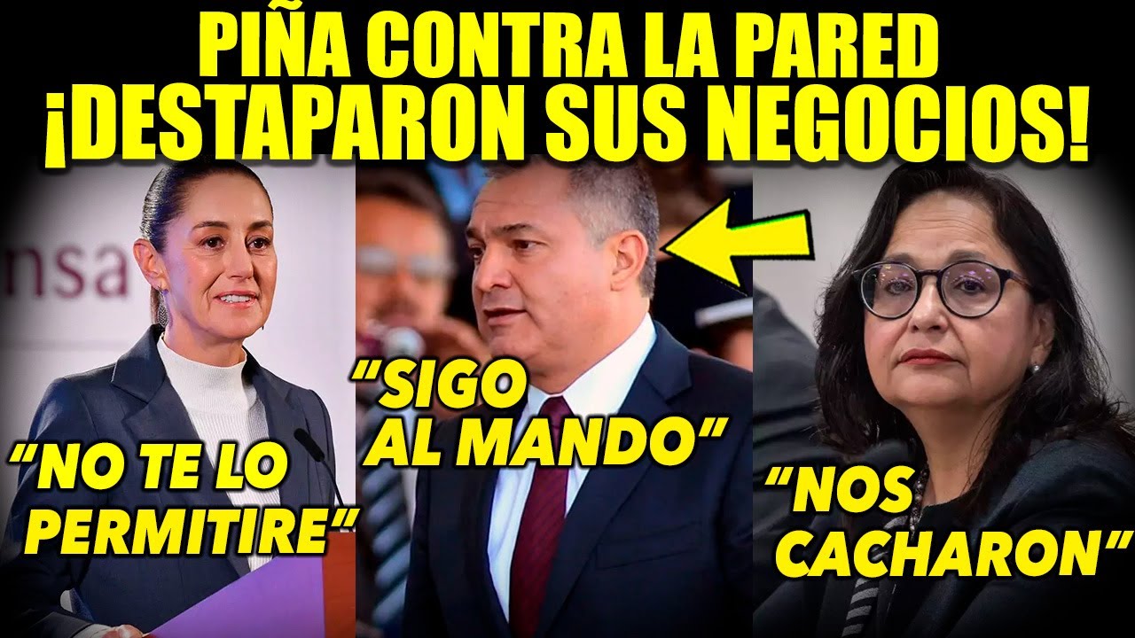 MIERCOLES SORPRESA! PIÑA EN JAQUE ¡GARCIA LUNA IMPLICADO! CLAUDIA LOS ...