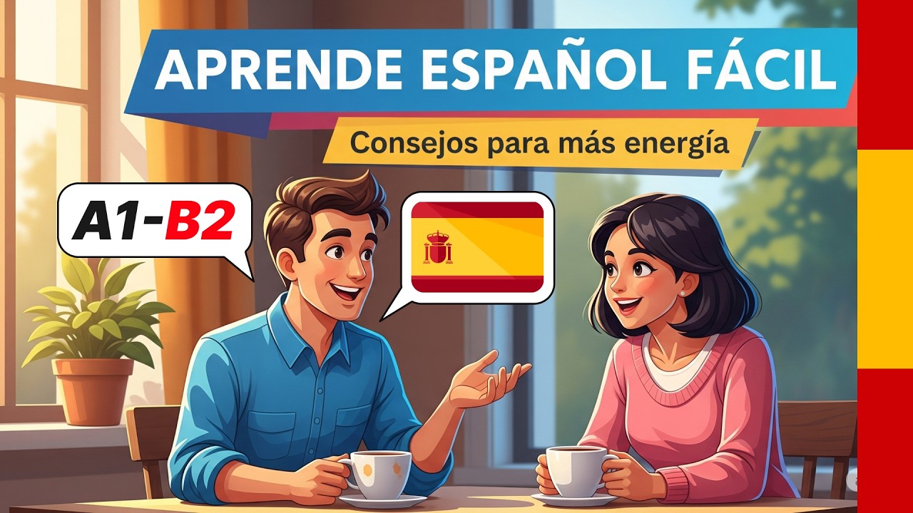 Easy Spanish Conversation for Beginners | Feeling Tired Diálogo en ...