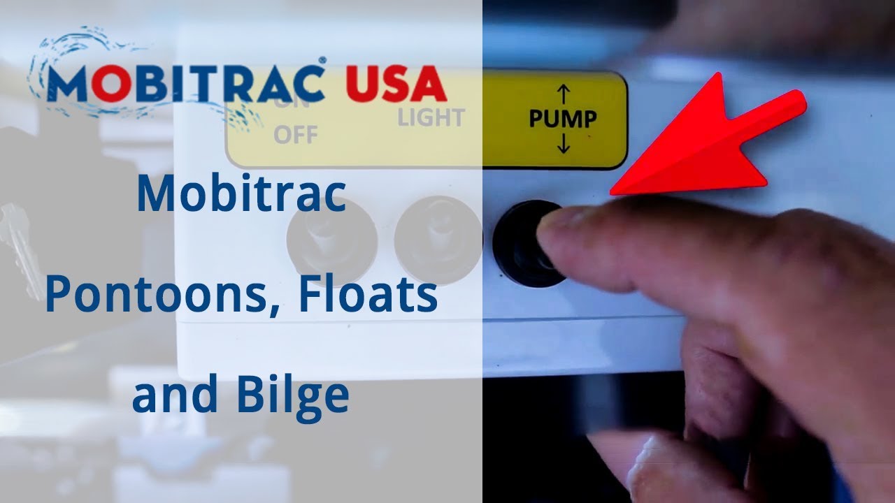 How the Mobitrac pontoons, floats and bilge work - YouTube