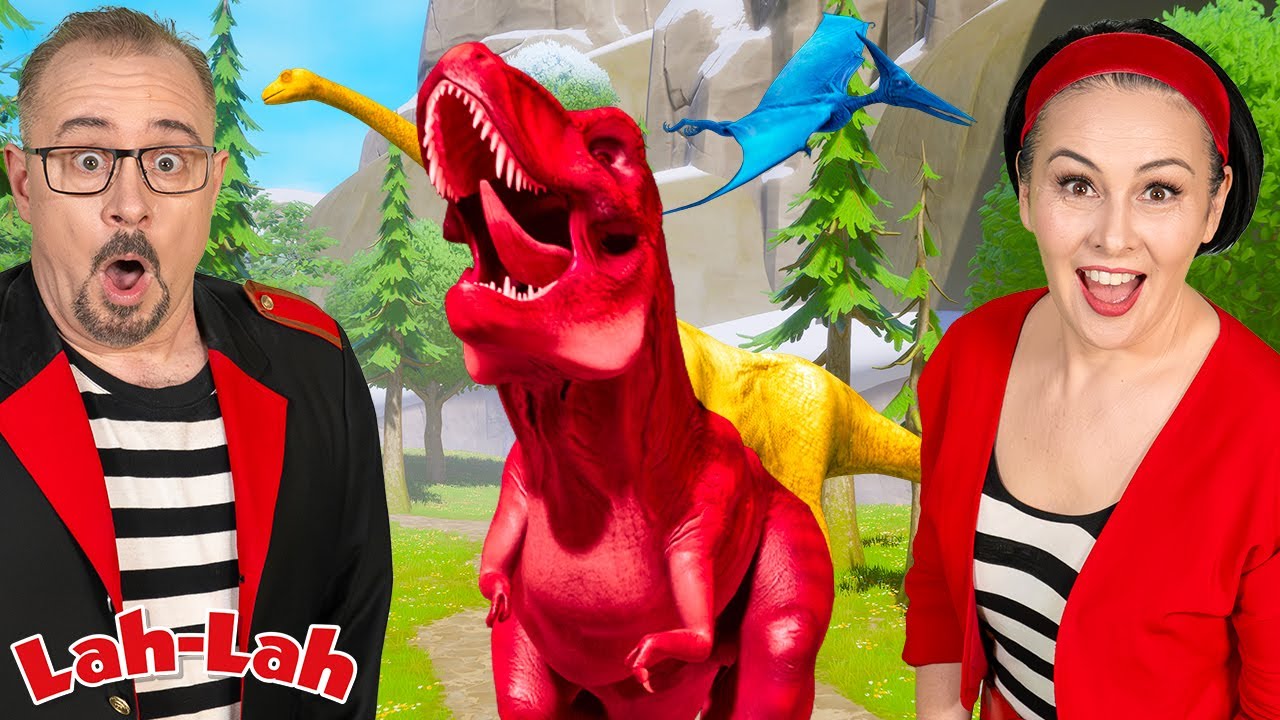 What Color Were the Dinosaurs? | Learn Colors with Fun Dinosaur Song ...