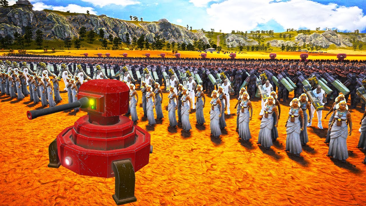 Tower Defense Gun, Sci-fi Shooter & Cleopatra vs 4.5 Million giant ...