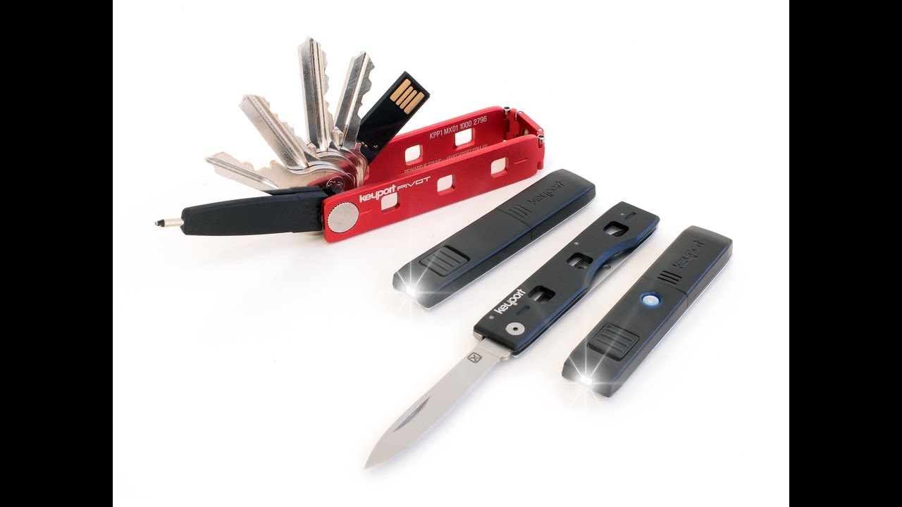 Keyport Pivot Modular Key Organizer & Next-Gen Multi-Tool - YouTube