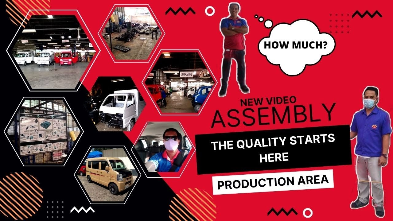 Multicab Assembly Process | Quick Tour | HOW MUCH IS THE PRICE? - YouTube