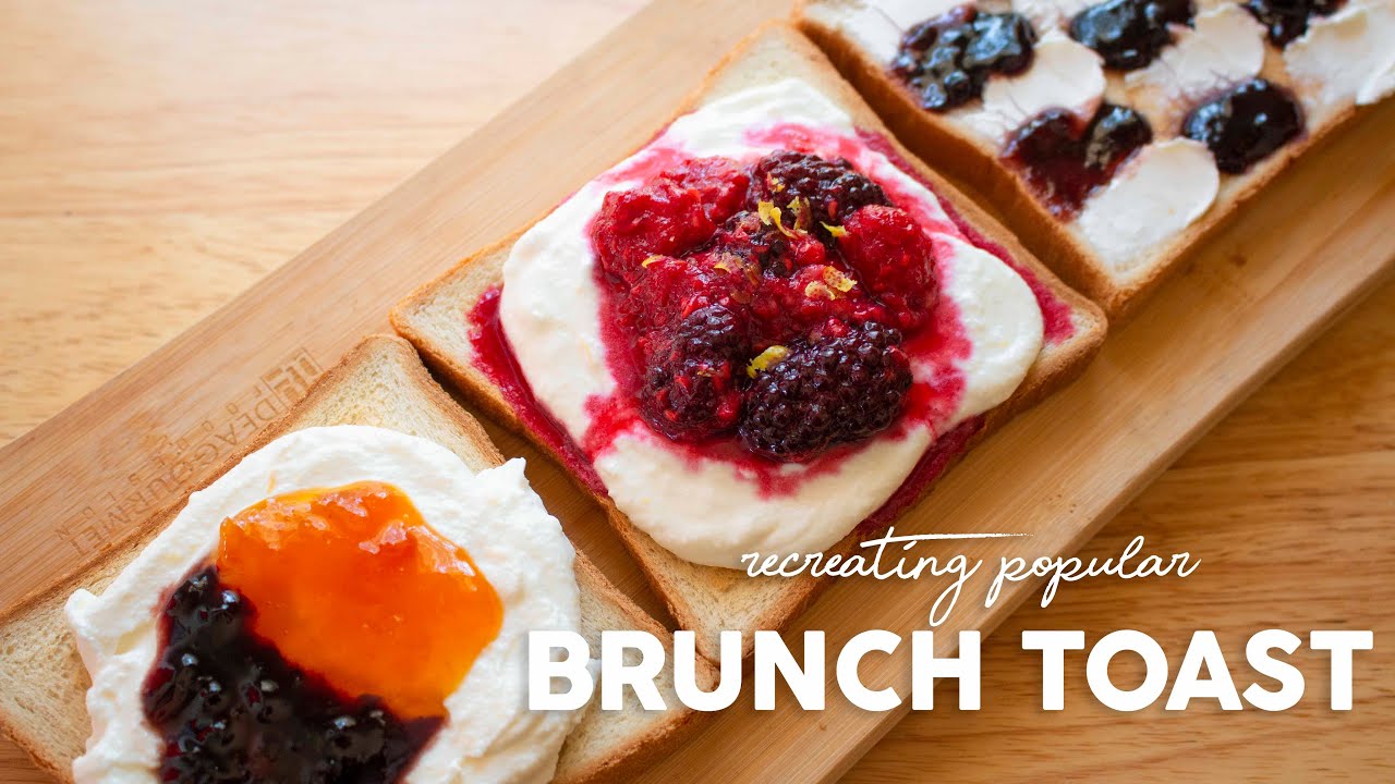 Recreating Popular Brunch Toast from LA & NYC (Davelle, Sqirl, & Lodge ...
