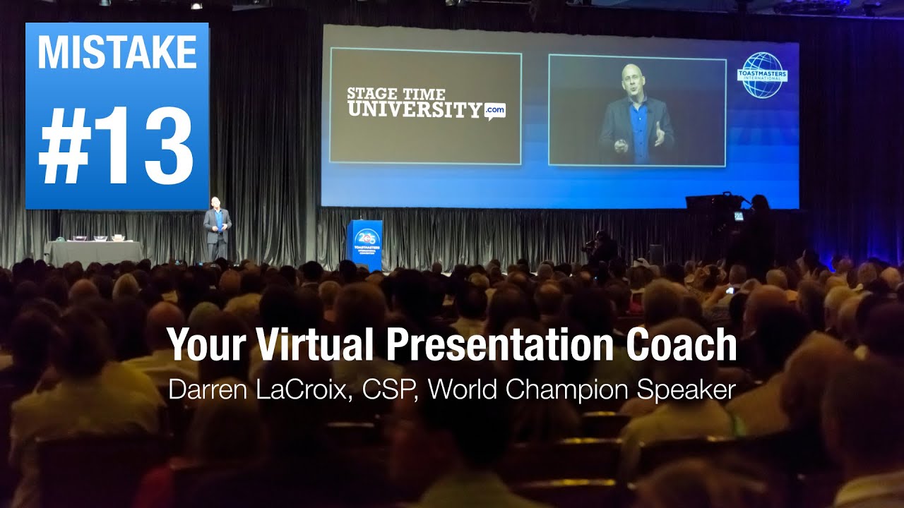 Top 10 Public Speaking Mistakes: Mistake #13 Messaging - YouTube