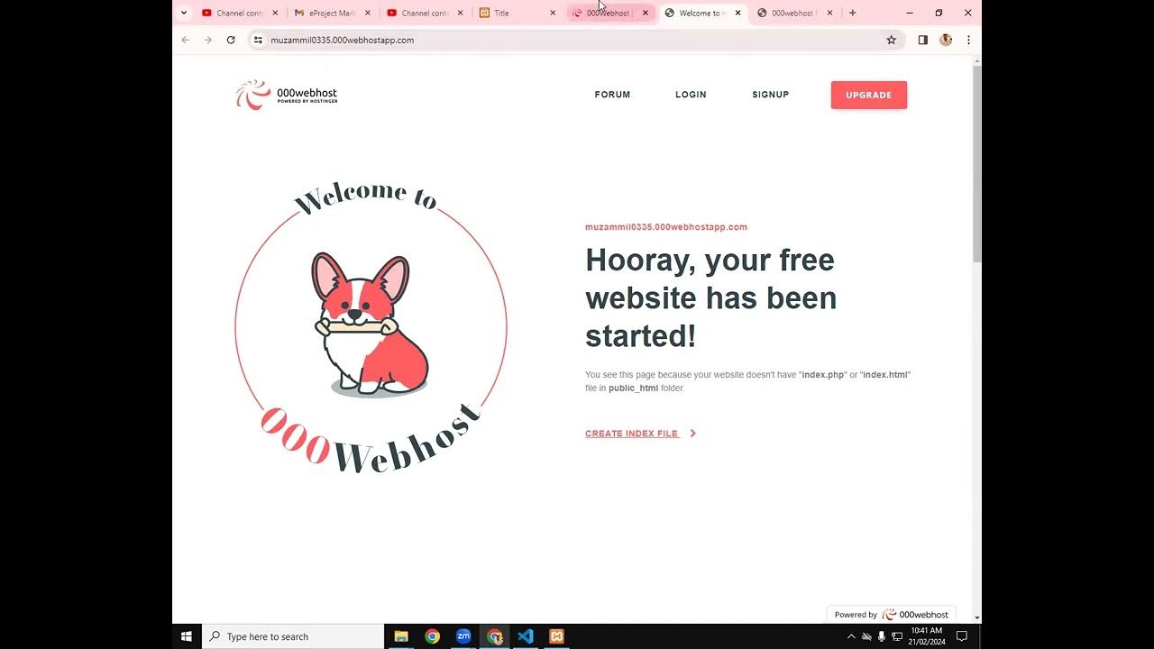 PHP WEBISTE HOST | 000WEBHOST - YouTube