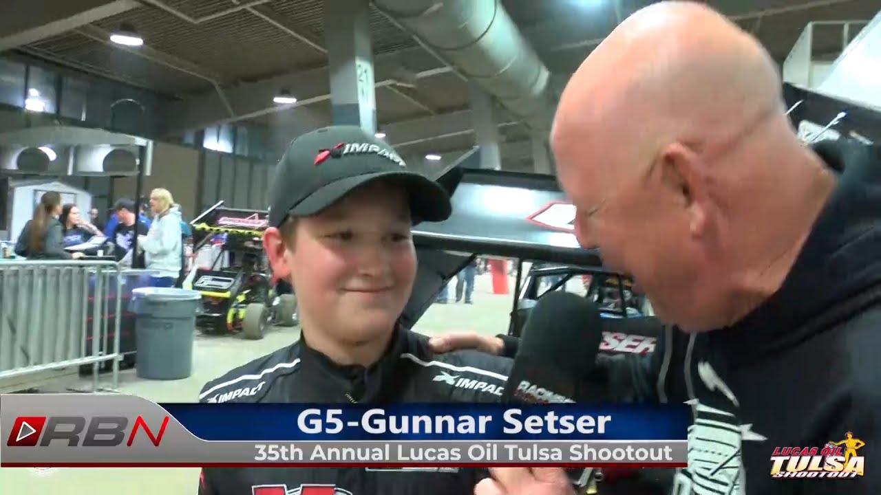 RacinBoys with Gunnar Setser Live from The Tulsa Shootout - YouTube