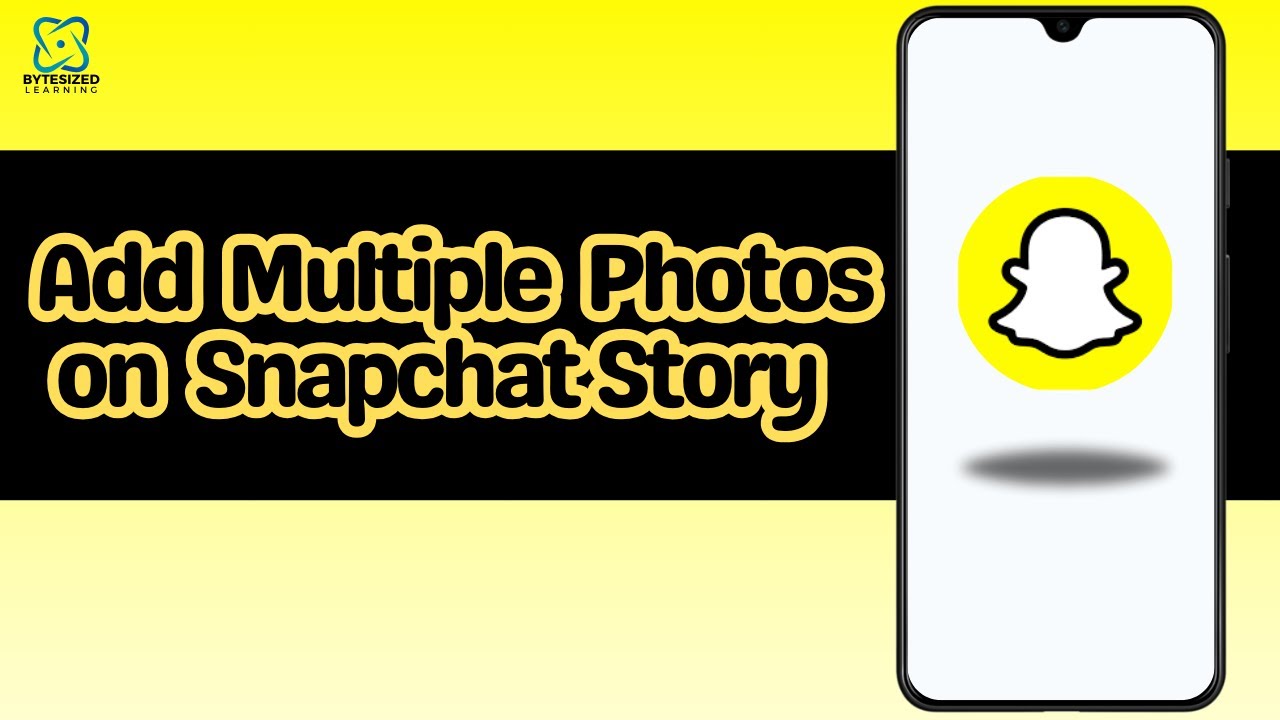 How to Add Multiple Photos on Snapchat Story - YouTube