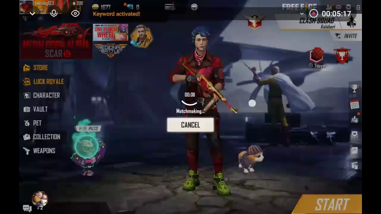 watch me live free fire - YouTube