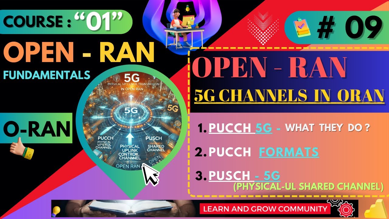 Session 01/09 : Understanding PUCCH and PUSCH in 5G | Open RAN ...