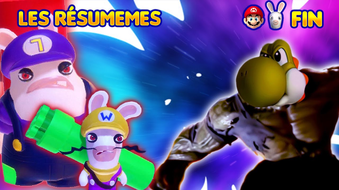 Résumé marrant de Mario + les Lapins Crétins KB (partie 3-FIN) - YouTube