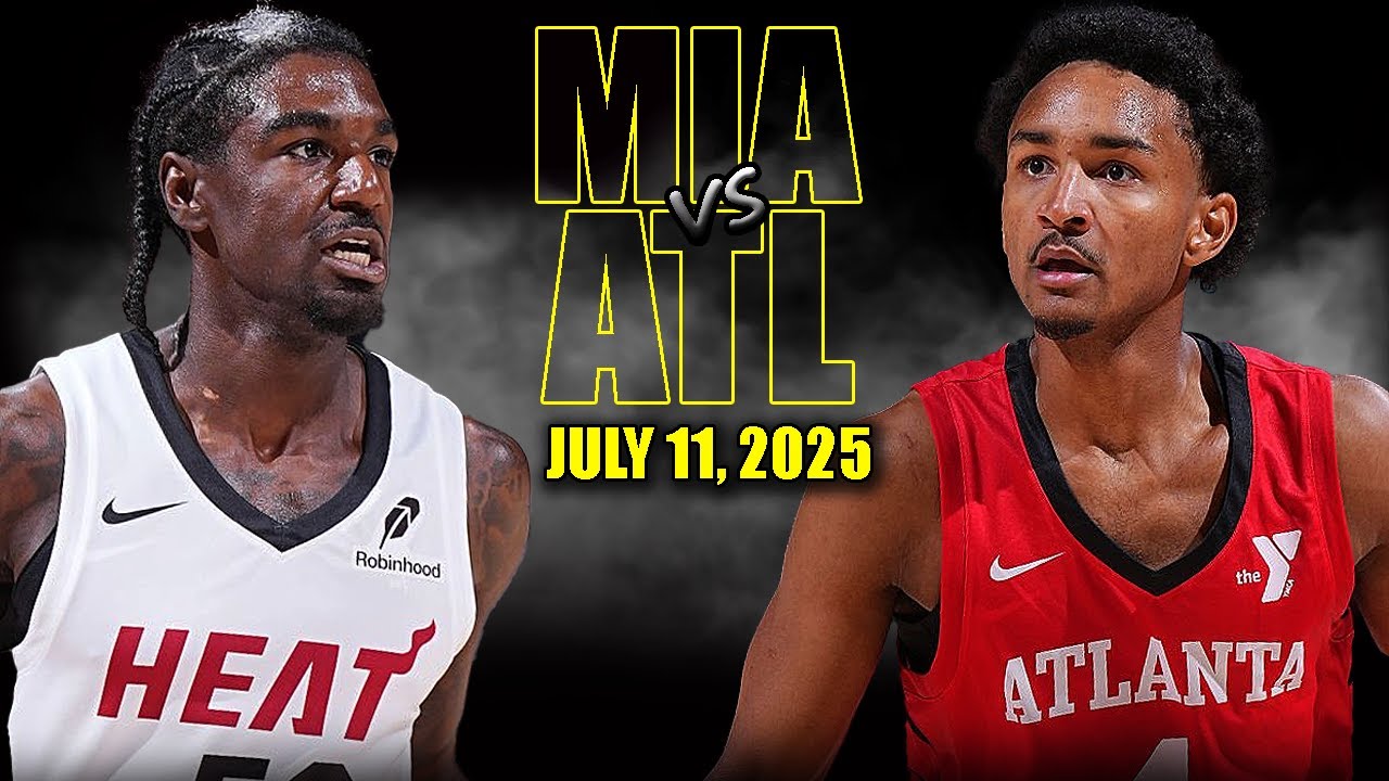 Miami Heat vs Atlanta Hawks Full Game Highlights - July 11, 2025 | NBA ...