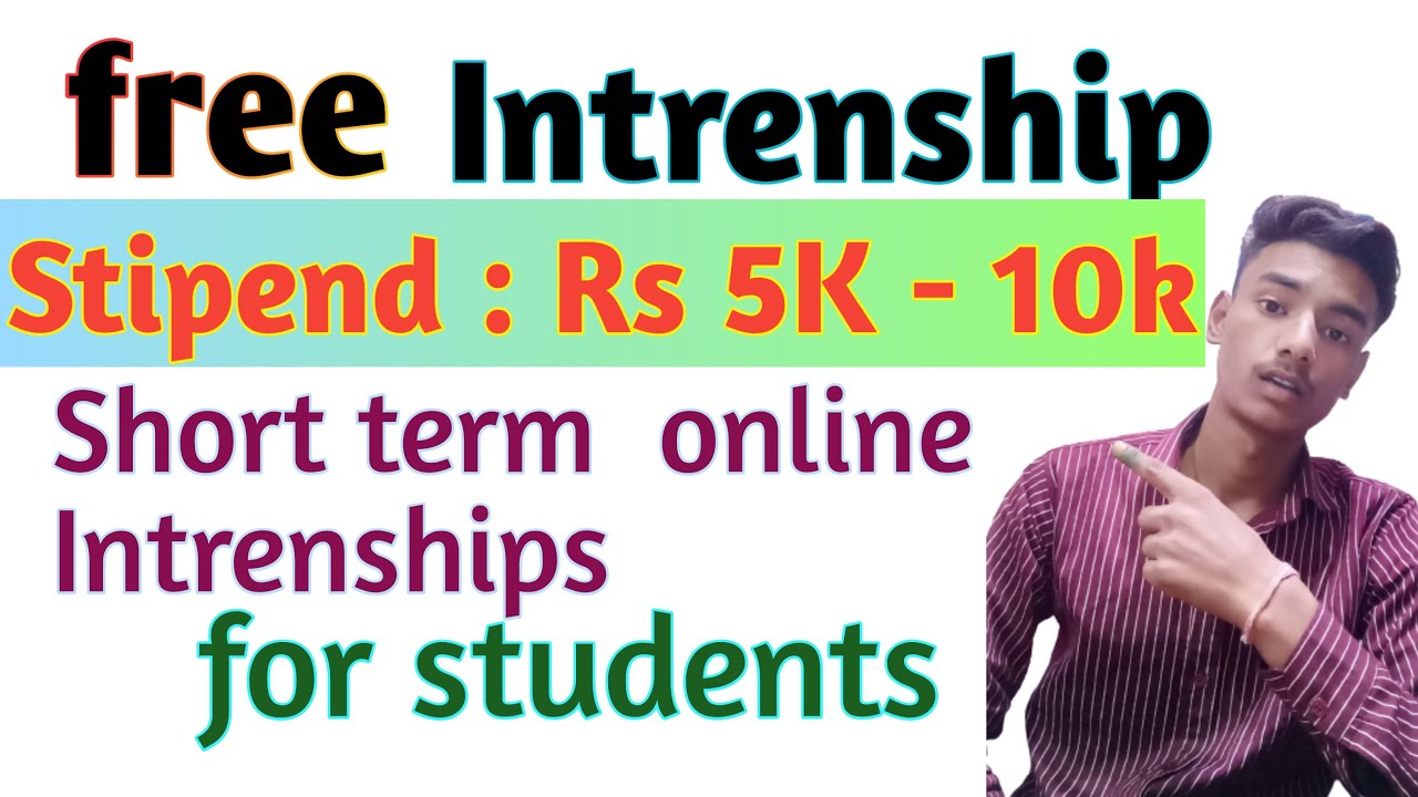 free internships online for student with stipend upto 10k 🤫 || how to ...