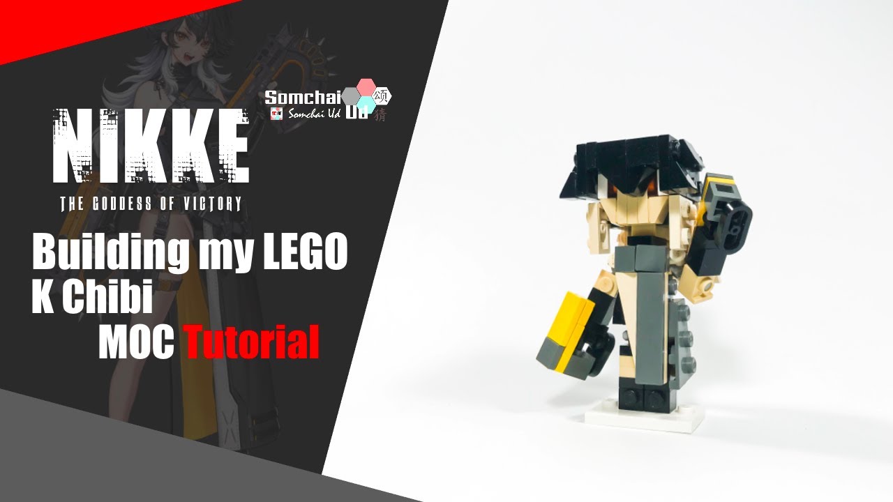 LEGO THE GODDESS OF VICTORY: NIKKE K Chibi MOC Tutorial | Somchai Ud ...