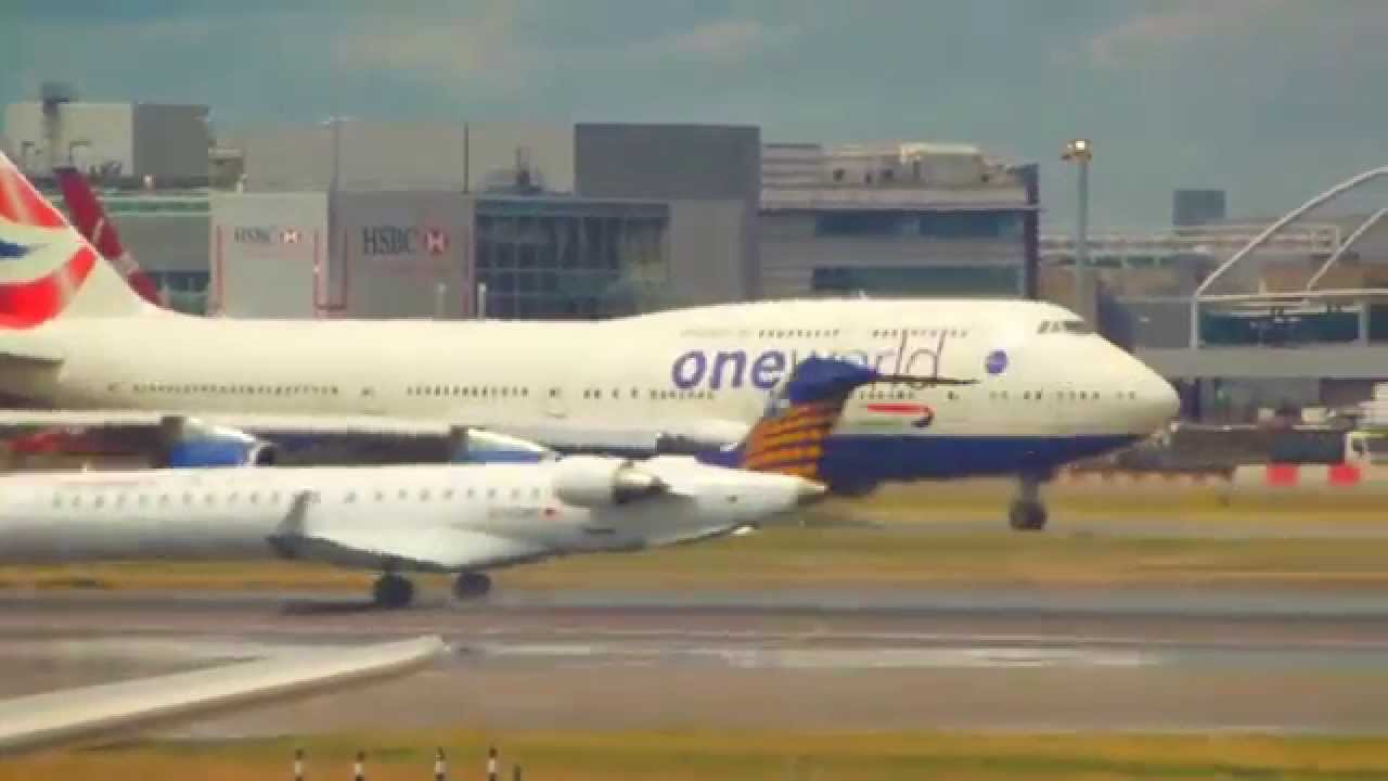 British Airways 747 One World livery - YouTube