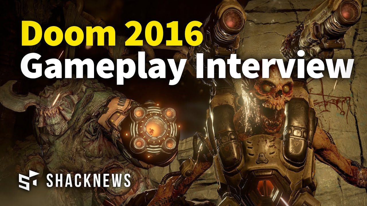 Doom 2016 Gameplay Interview - YouTube