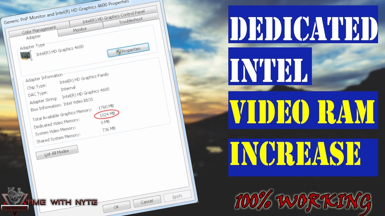 How To Allocate More RAM To Your GPU - YouTube