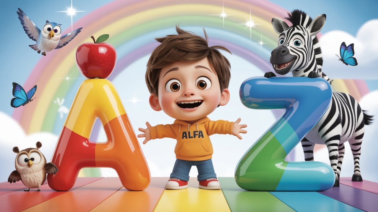 🖍️ Let's Learn ABC & Colors 🎶 Together! - YouTube