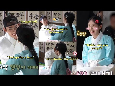 Seohyun just wanted a hug, but Taecyeon threw in cheeky ideas for their “third night” scene 👁️👁️🤣