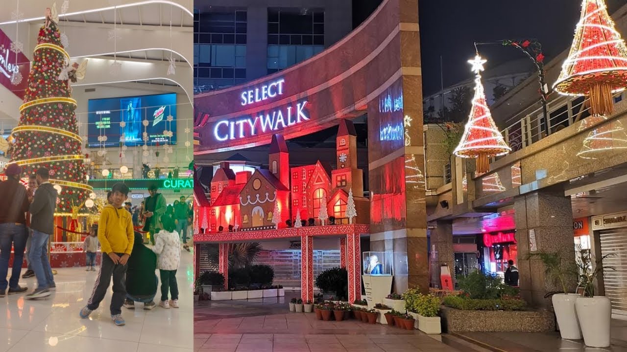 merry Christmas select citywalk Saket ||#subscribers #like #share # ...