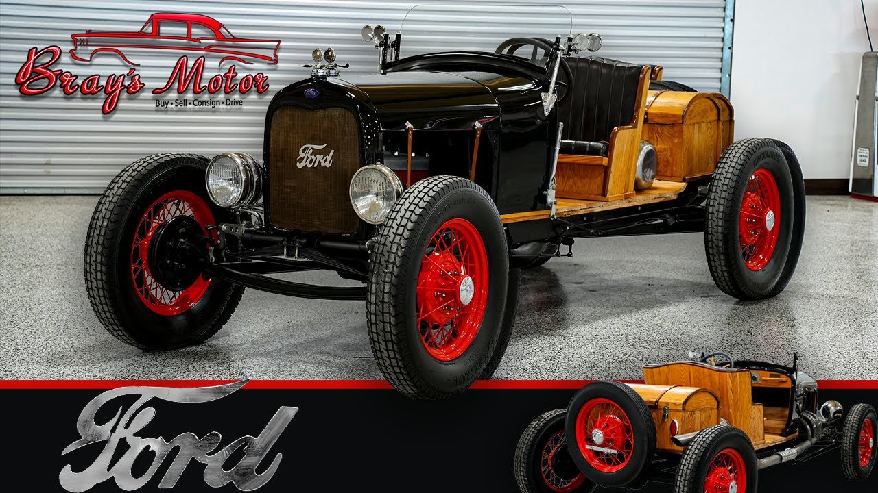 Bray's Motor Museum & Playground- 1927 Ford Model A Speedster - YouTube