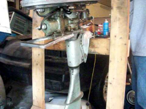 Wizard (by Mercury) outboard boat motor - YouTube