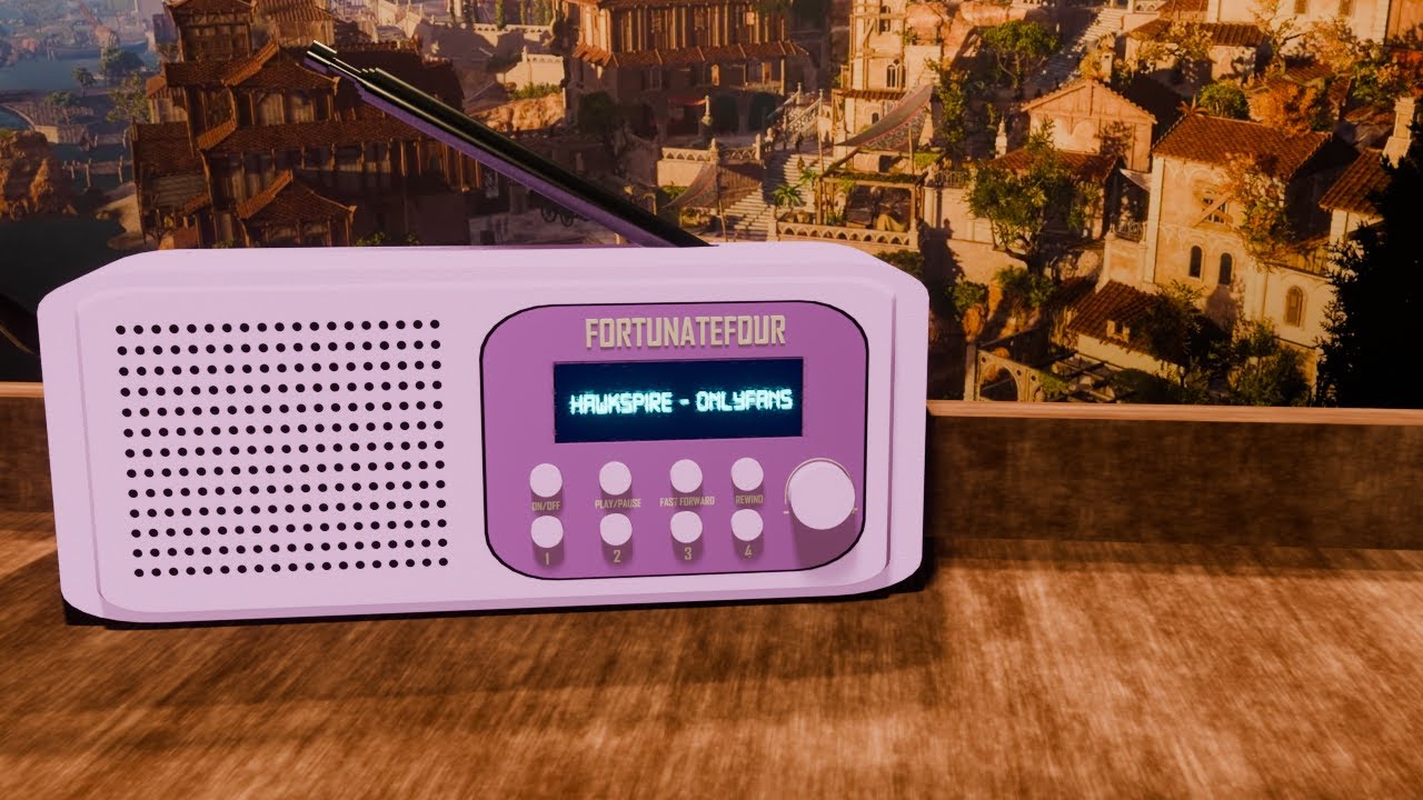 I Learnt to Make a Radio in Blender to Play my Friends Music - YouTube
