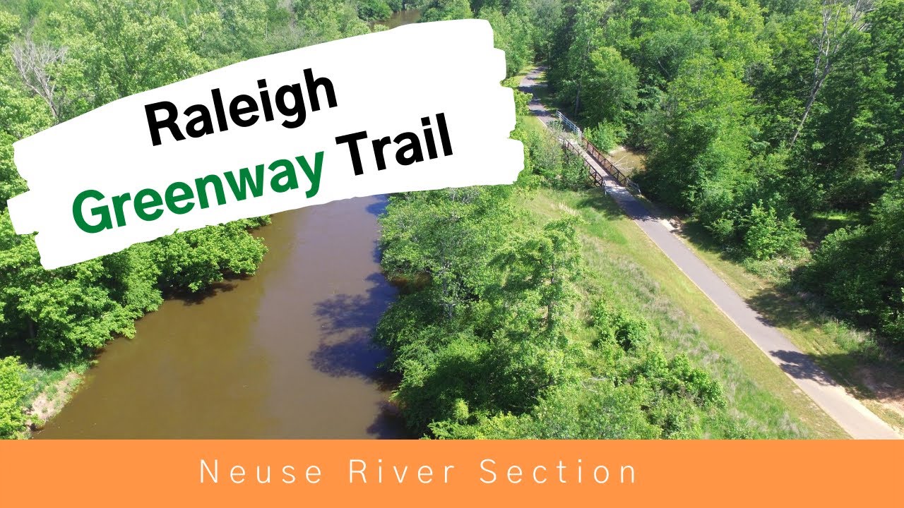 Raleigh Greenway Trail Neuse River Section - YouTube