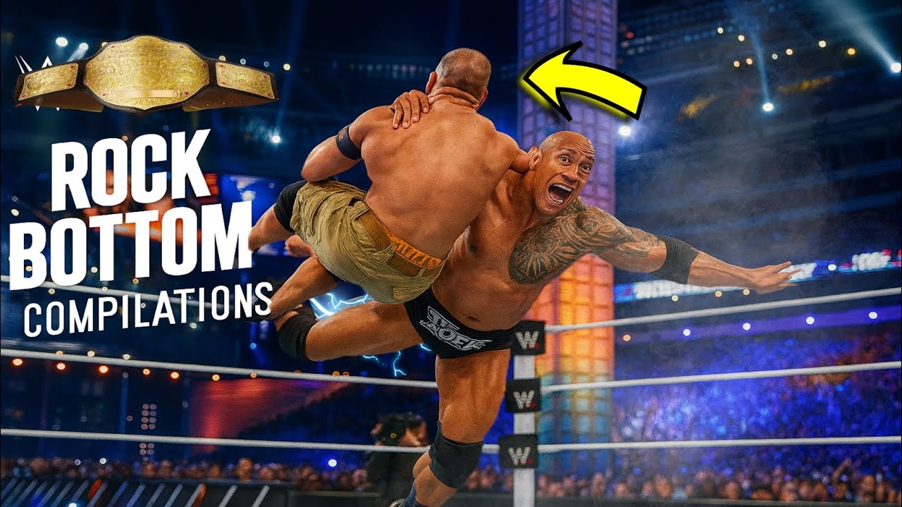 The Rock’s Greatest Rock Bottoms – WWE’s Most Electrifying Finisher ...