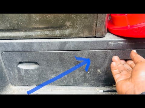 Where to find spare tire, jack and tools on ford transit - YouTube