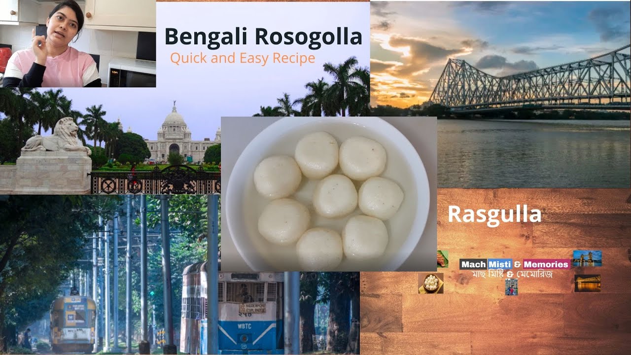 Quick and Easy Rasgulla/Bengali Rosogolla Recipe|How to make Rasgulla ...