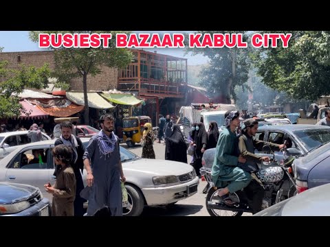 Busiest Bazaar Of Kabul City | Afghanistan | Vlog - YouTube