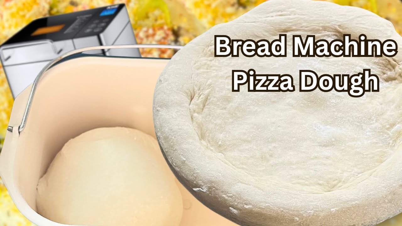 The Easiest 1-Hour Bread Machine Pizza Dough Recipe! - YouTube