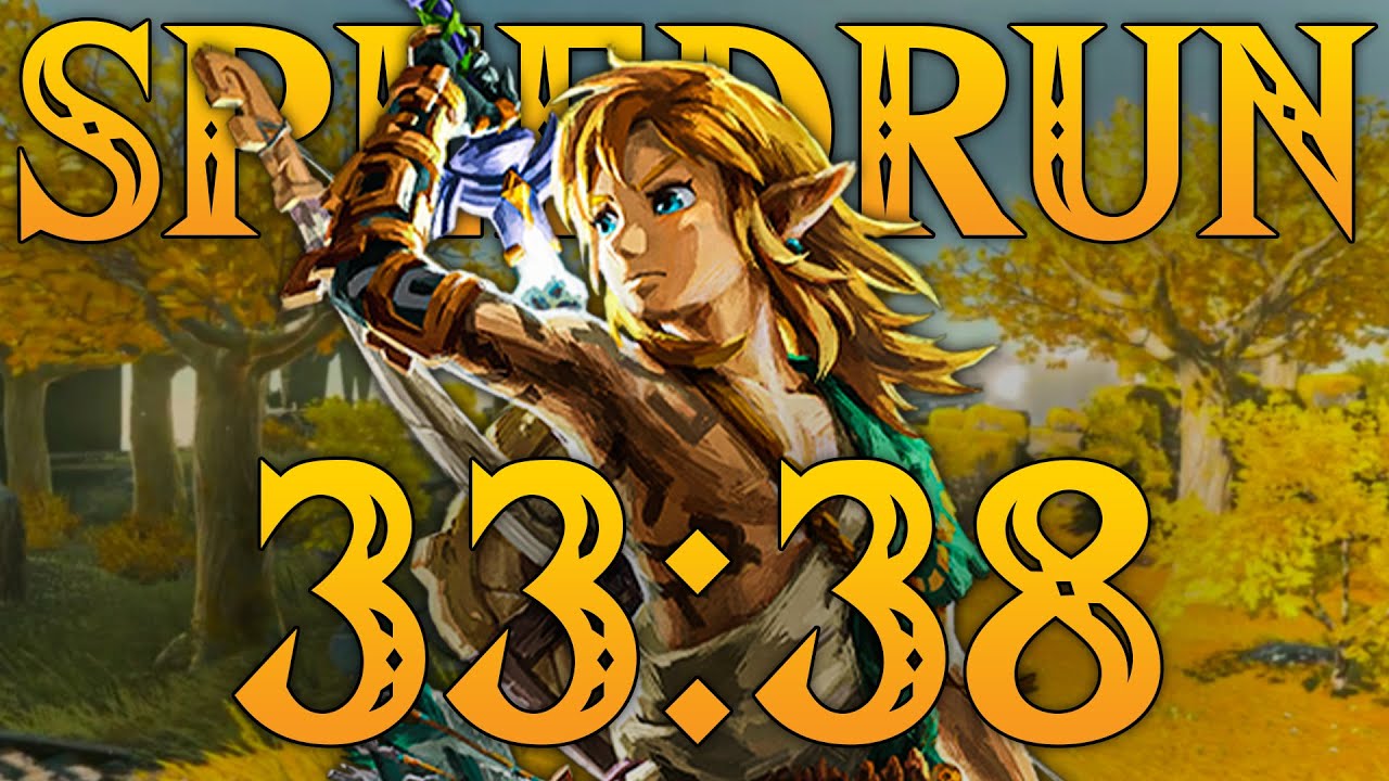 MA 1ÈRE RUN SUR TOTK (Speedrun Zelda TOTK GSI 1.1.2 33min38) - YouTube