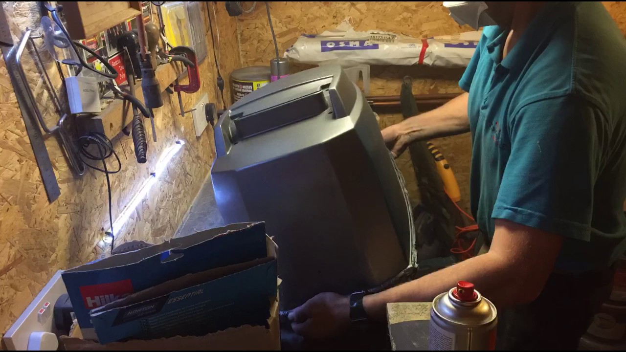 Engine cowling repair - YouTube