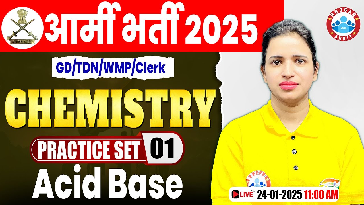 Army Practice Set 2025 | Acid Base | Technical Biology for Army GD/TDN ...