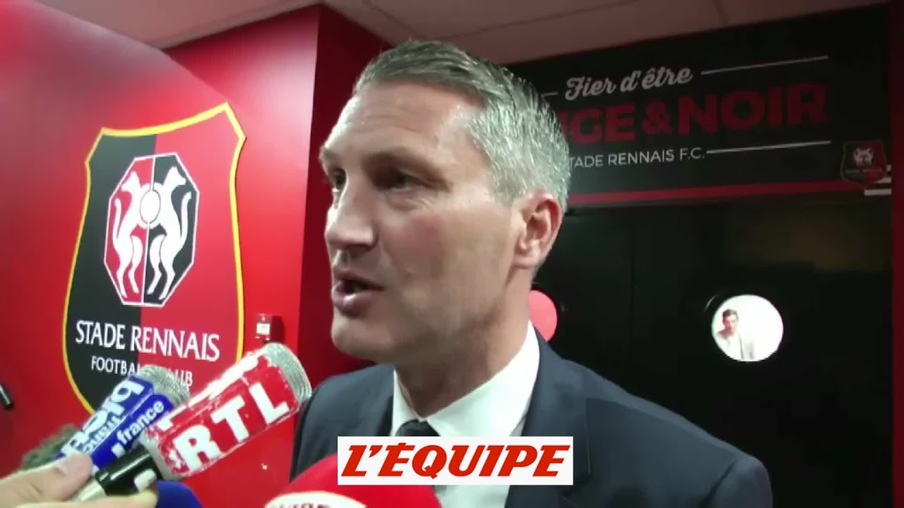 Létang «Un véritable exploit» - Foot - L1 - Rennes - YouTube