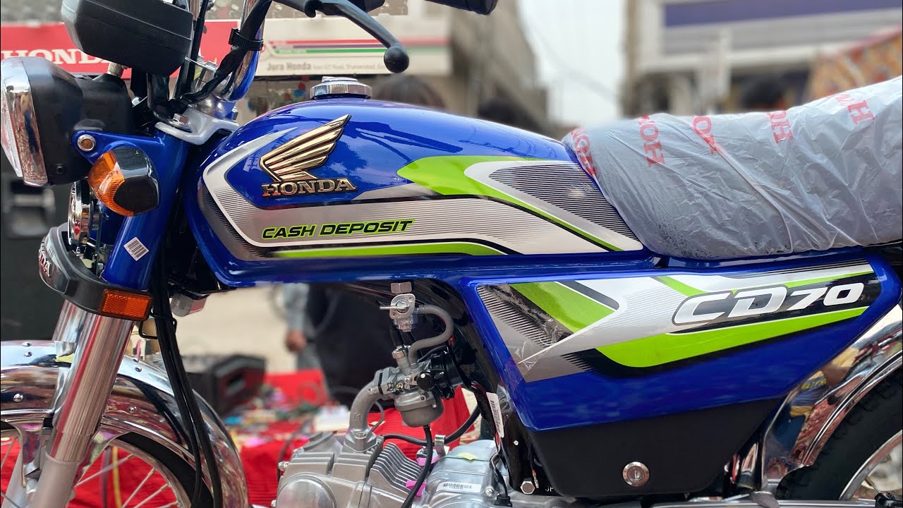 Honda cd 70cc 2025 / Atlas Honda launch cd 70cc 2025 model blue color ...