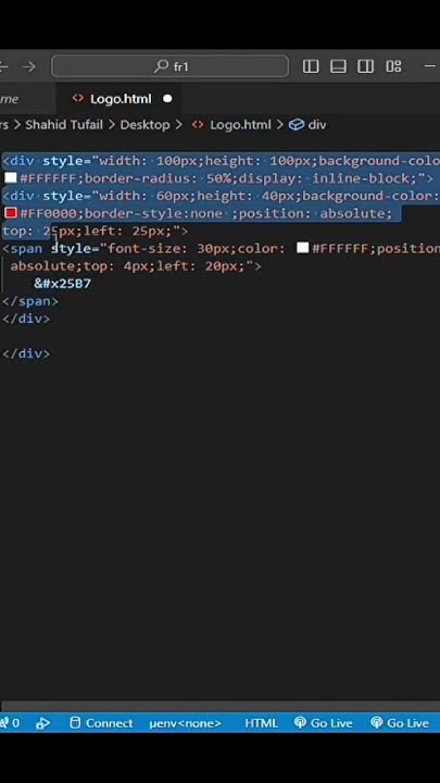 How to make logo of YouTube using html and css - YouTube