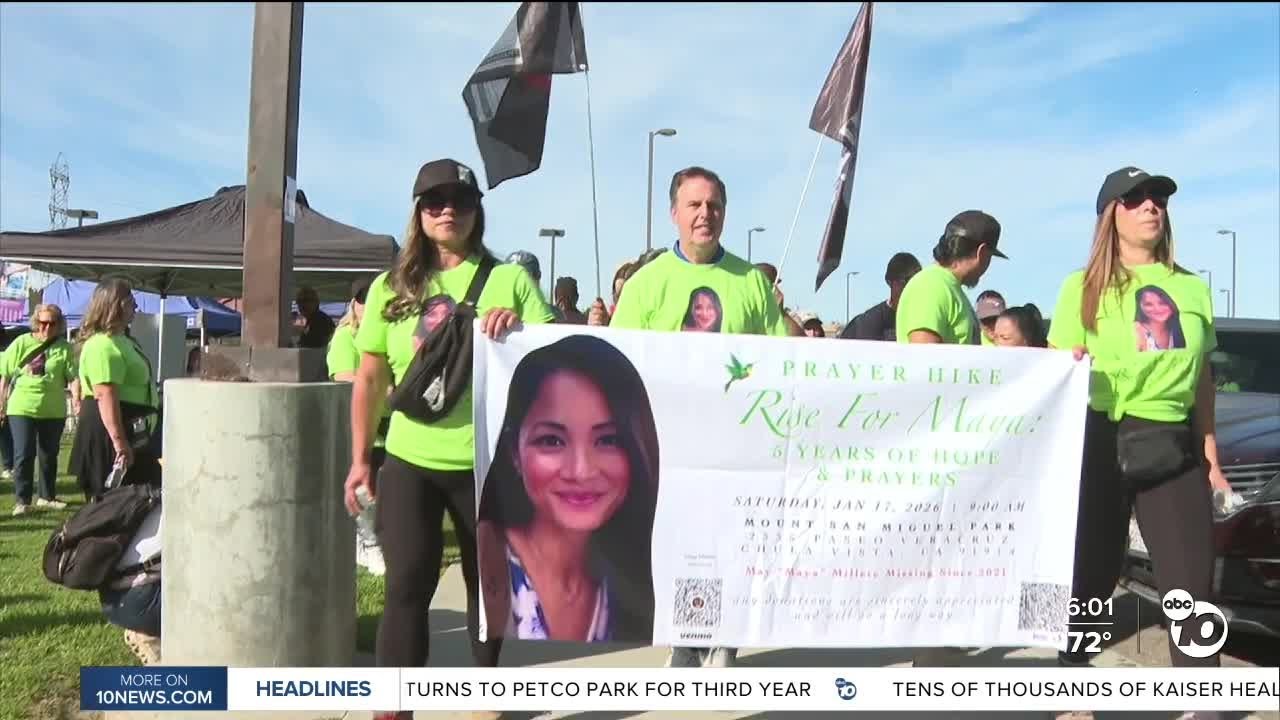 Prayer hike held in honor of Maya Millete's 5-year disappearance - YouTube
