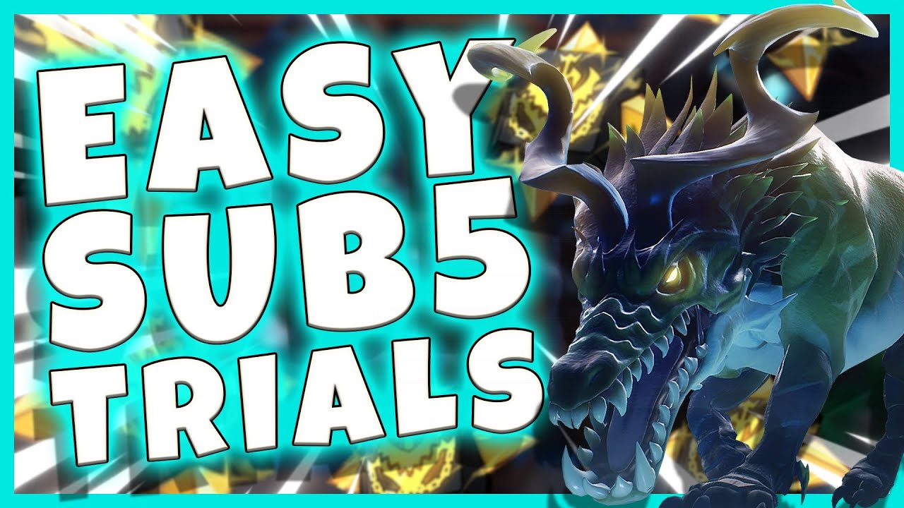 Dauntless Stormclaw trials - EASIEST sub 5 build and guide - YouTube