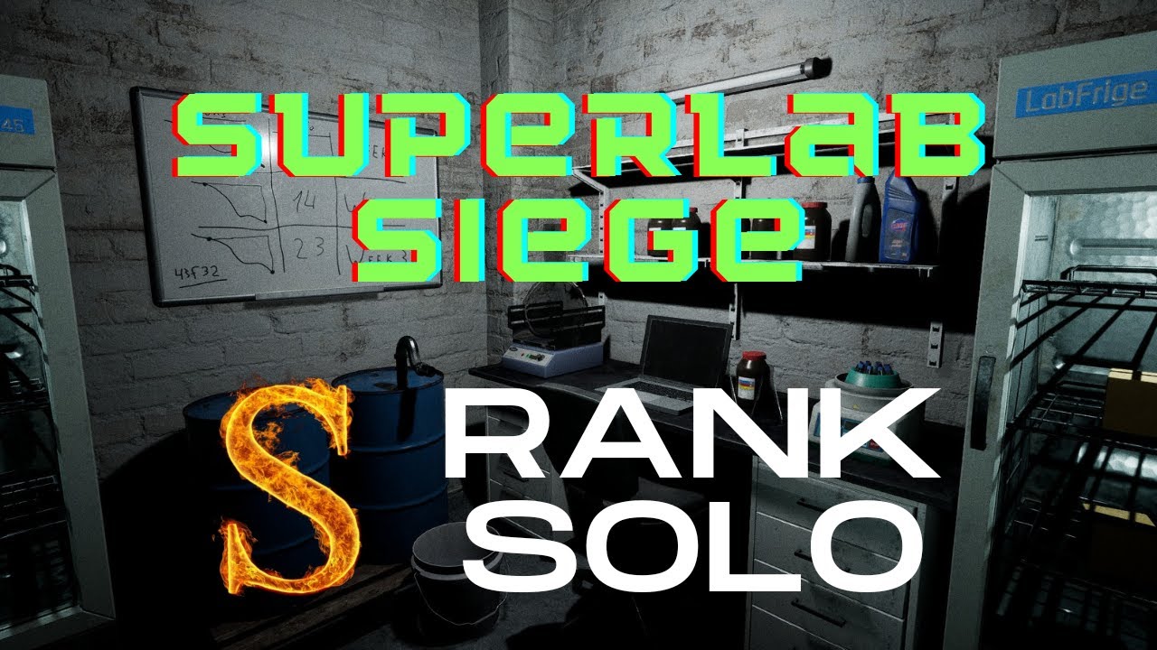 Ready Or Not - SuperLab Siege - S Rank Solo - Sigma - YouTube