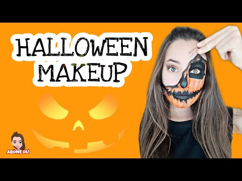 AŞKOP | HALLOWEEN MAKEUP | CADILAR BAYRAMI MAKYAJI 2018 (balkabak)