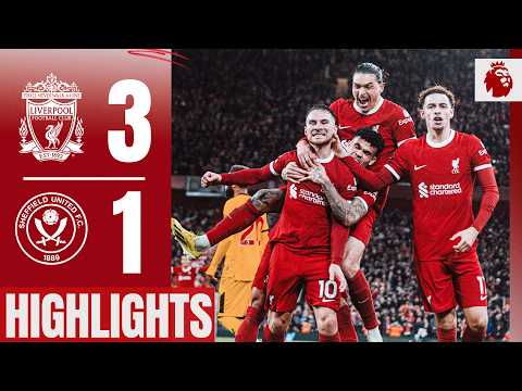 Alexis Mac Allister'ın harika golü! | Liverpool 3-1 Sheffield United | Öne Çıkanlar