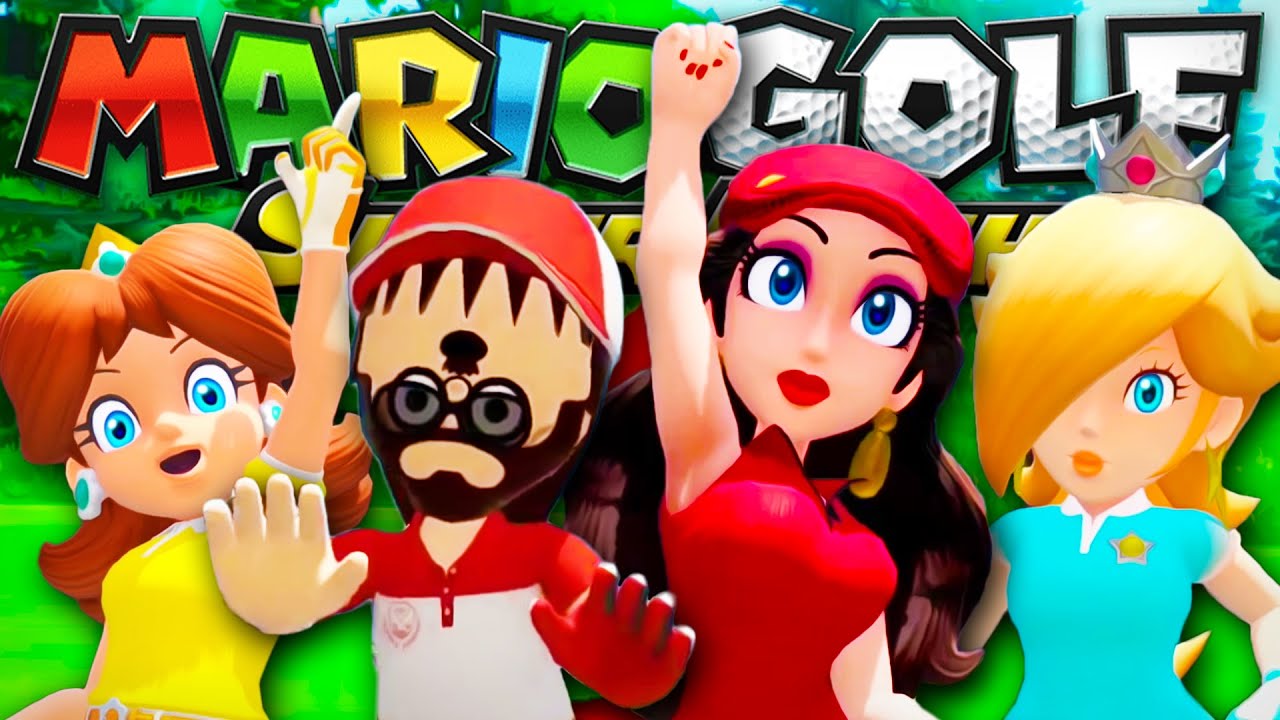 New Donk City Map in Mario Golf with The Crew! - YouTube